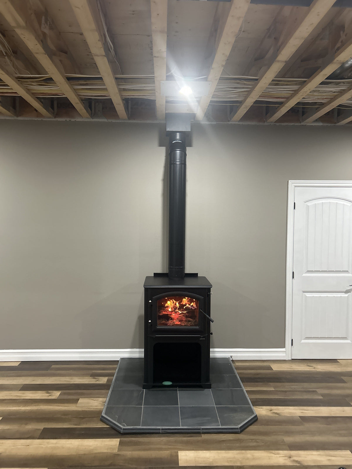 Quadra-Fire Discovery II Wood Stove Install — Fireplaces Unlimited Heating & Cooling