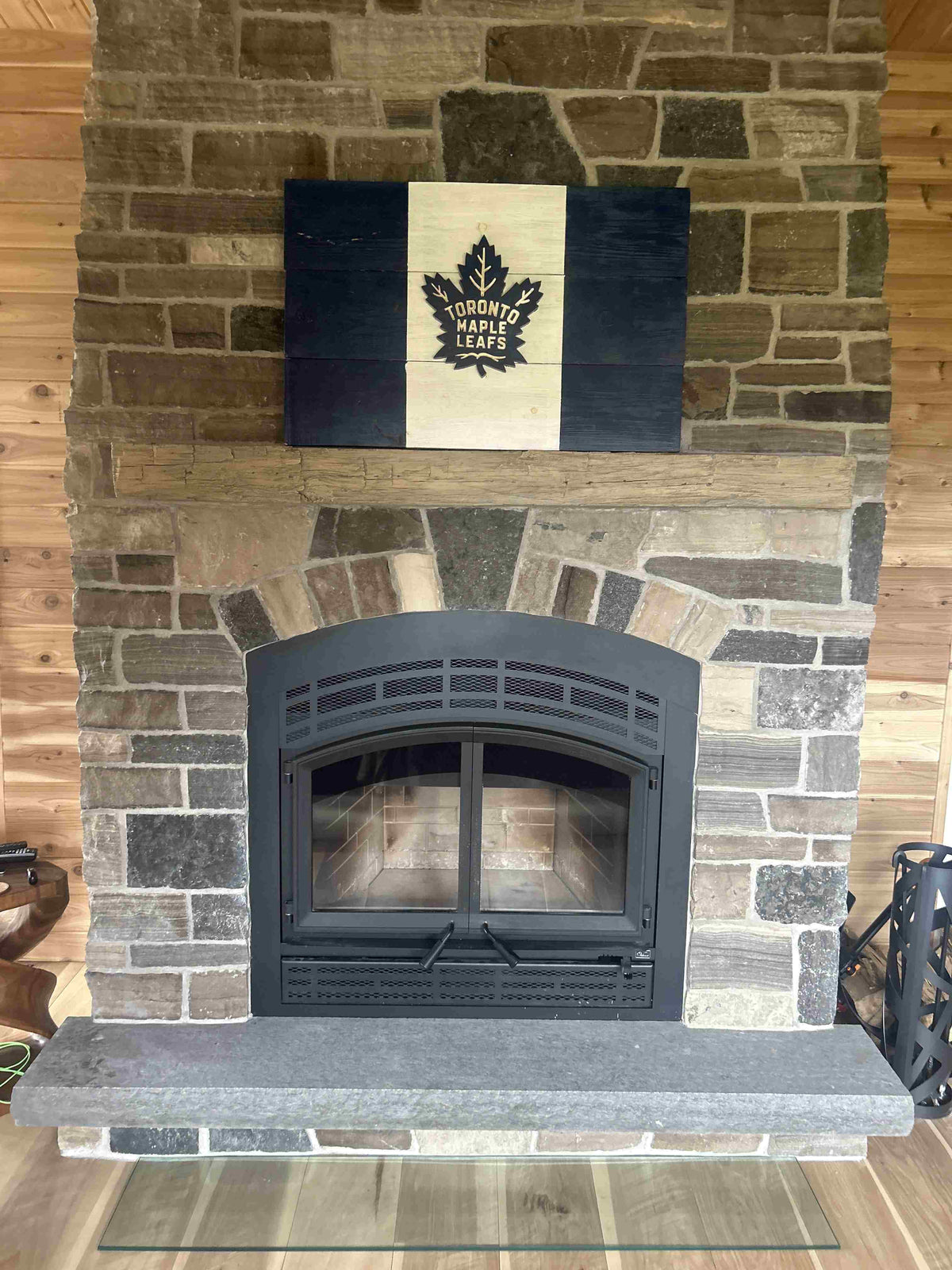 Valcourt Waterloo Wood Burning Fireplace Install — Fireplaces Unlimited ...