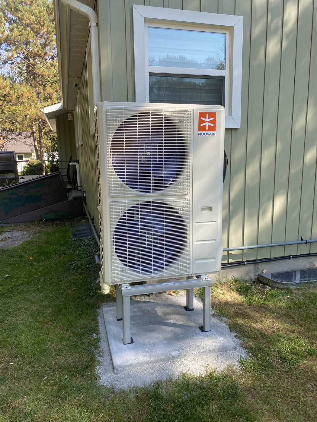 Moovair Central Moov Stand Alone Heat Pump Systems — Fireplaces ...