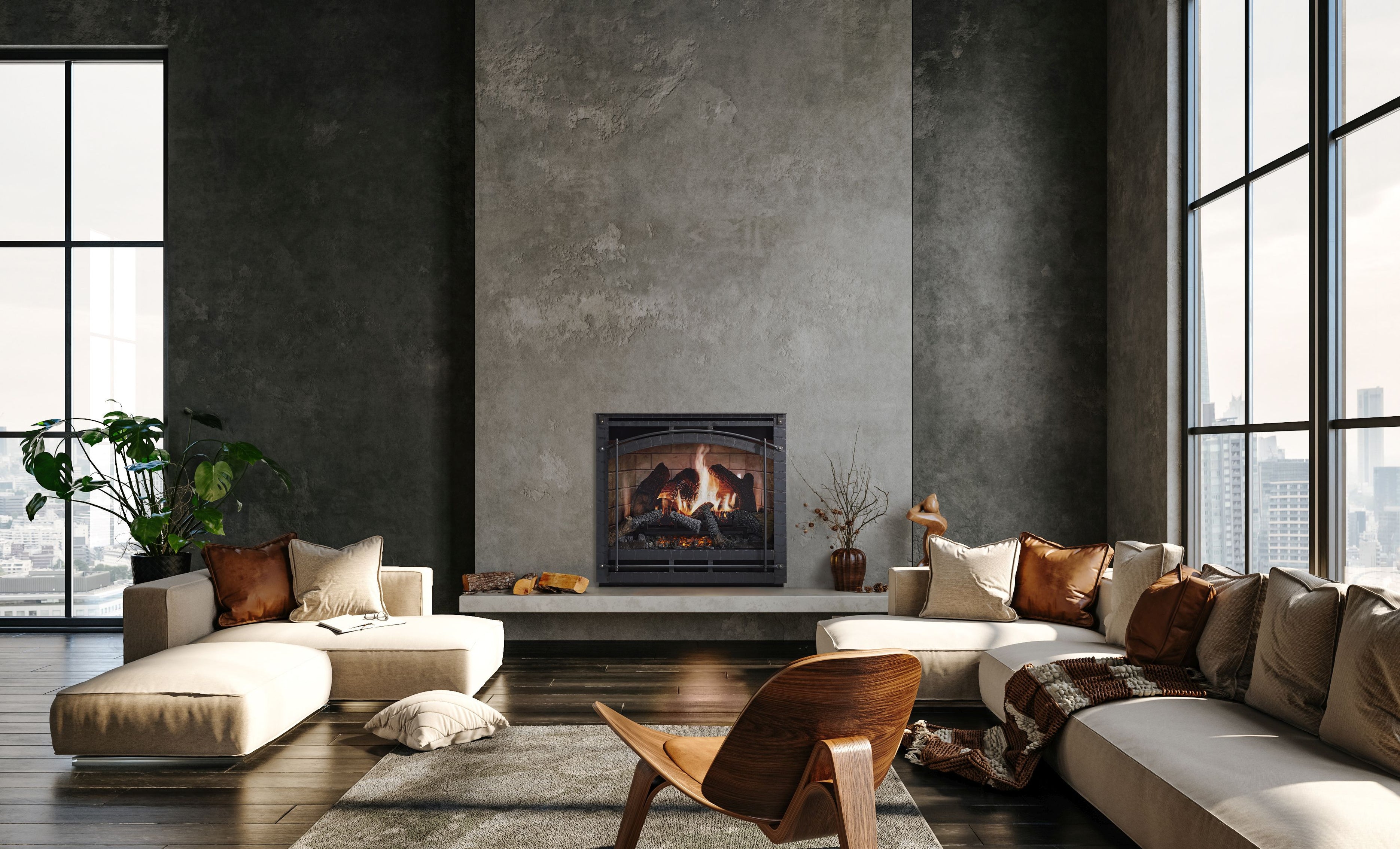 SimpliFire Inception Electric Fireplace — Fireplaces Unlimited Heating ...