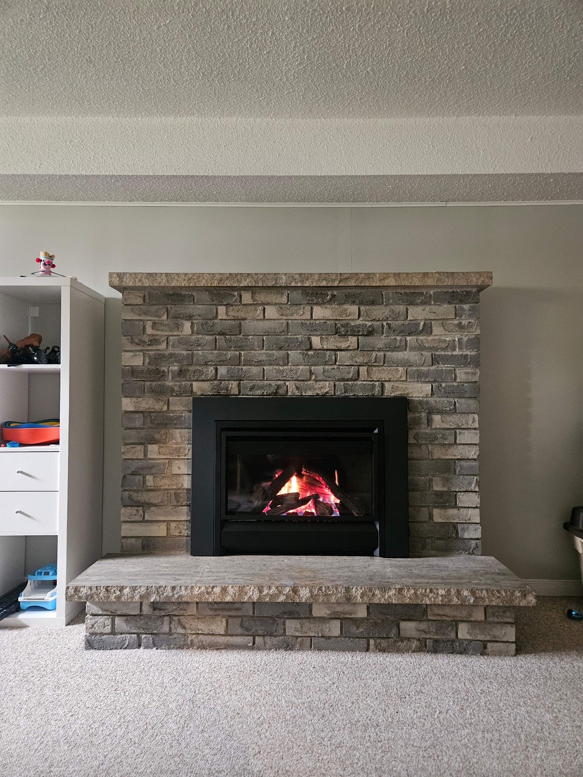 Valor G3 Gas Insert Install — Fireplaces Unlimited Heating & Cooling