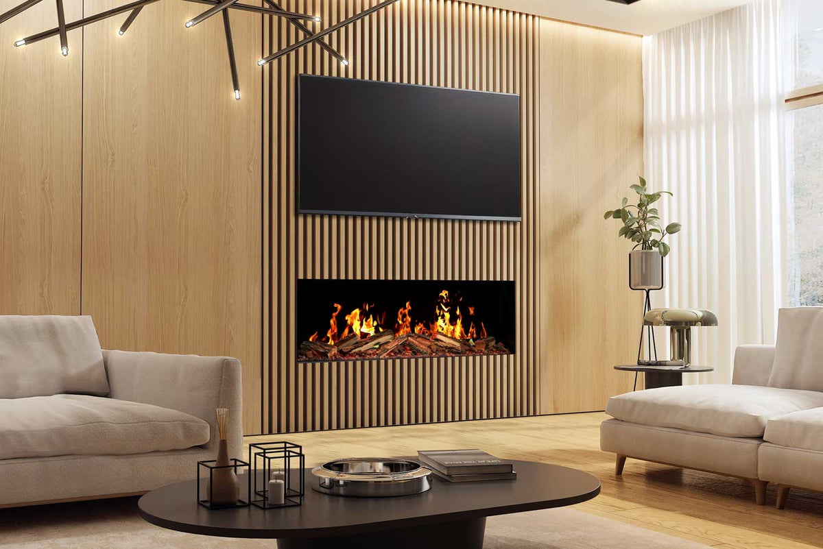 UE50 LCD Uptown Electric Fireplace — Fireplaces Unlimited Heating & Cooling