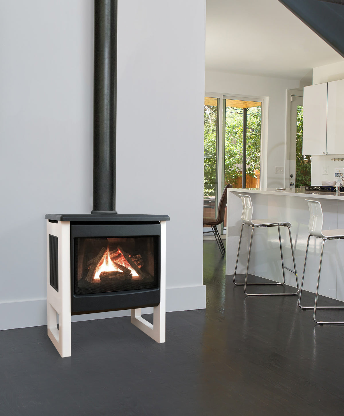 Valor Madrona Gas Stove — Fireplaces Unlimited Heating & Cooling